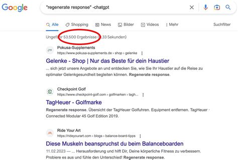 Regenerate Response So Findet Ihr Seiten Die Chatgpt Genutzt Haben