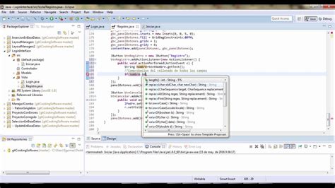 Java Swing Login Interface Paso 5 Tu Profesor Cooking Software Youtube
