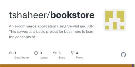 Github Tshaheer Bookstore An E Commerce Application Using Servlet And Jsp This Serves As A
