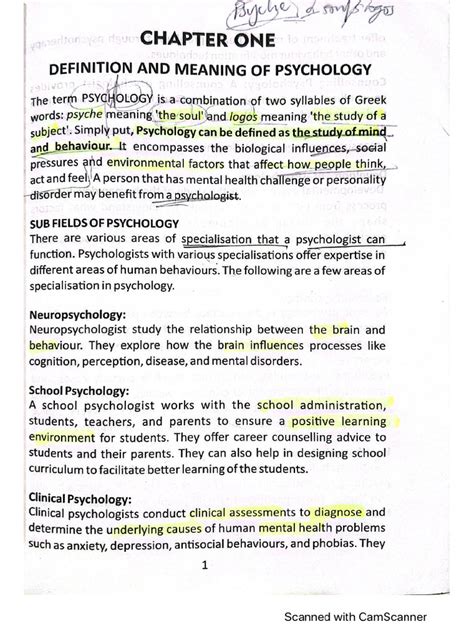 Psychology Textbook Pdf