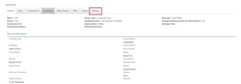 Quick Update Assets Ml Work Orders
