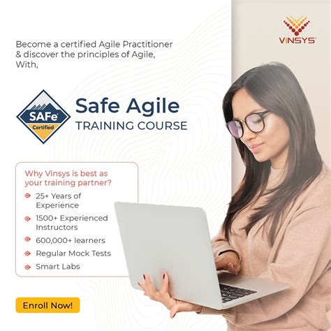 Vinsys Information Technology And Consultancy On Linkedin Leading Safe 6 0 Certification Training