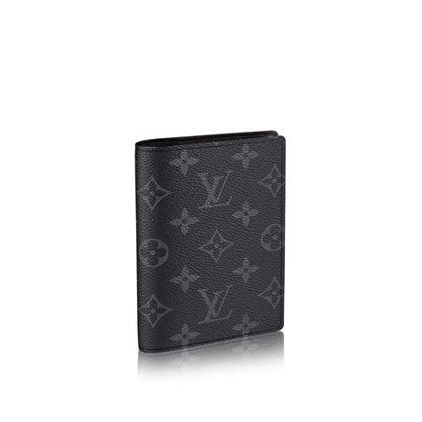 Passport Cover Monogram Eclipse Canvas Louis Vuitton Replica Store