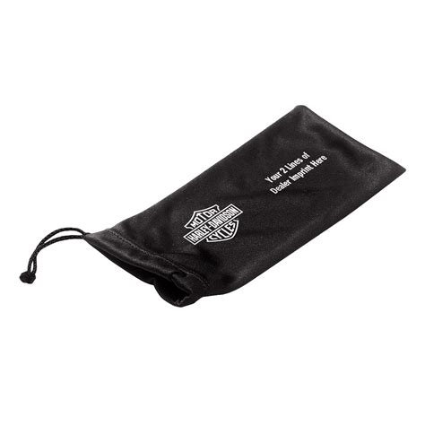 Microfiber Pouch Wdrawstring Harley Davidson