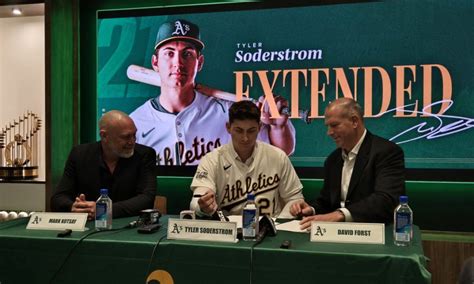 As Lock Up Tyler Soderstrom With Historic Seven Year Extension Crunchsports Global Sports News