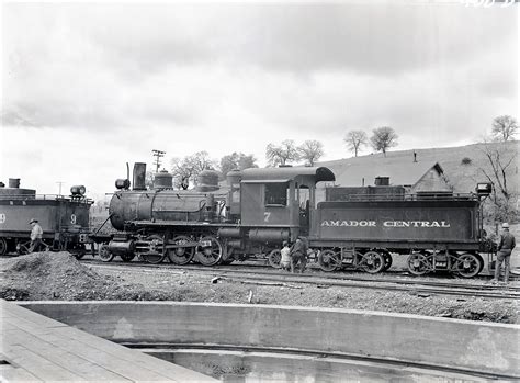 Amador Central Railroad Locomotive 7 Montana History Portal