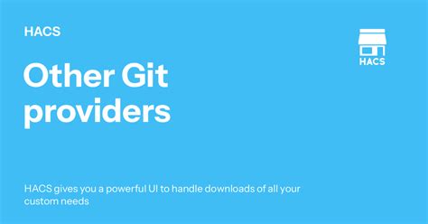 Other Git Providers Hacs