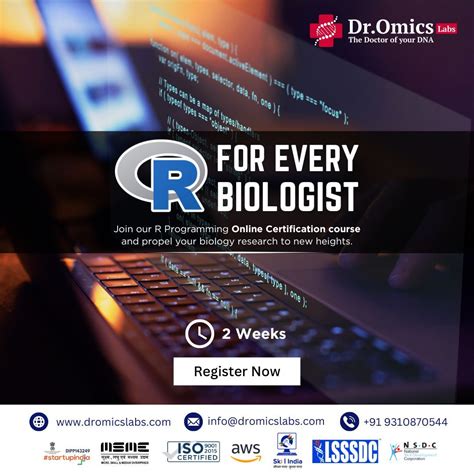 Dromics Labs Private Limited On Linkedin Rprogramming Biologists Dataanalysis Science