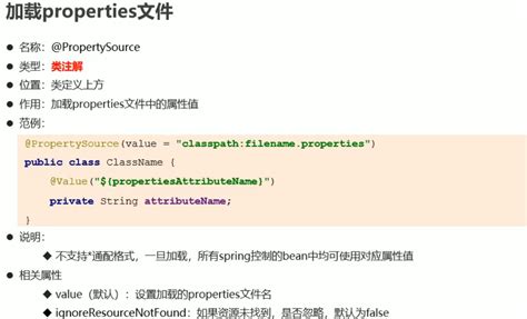 spring注解加载properties文件中的属性 唯 独爱你 博客园