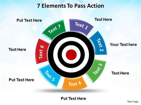 7 Elements To Pass Action Template Presentation Sample Of Ppt