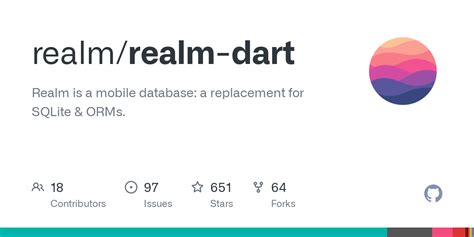 GitHub Realm Realm Dart Realm Is A Mobile Database A Replacement For SQLite ORMs