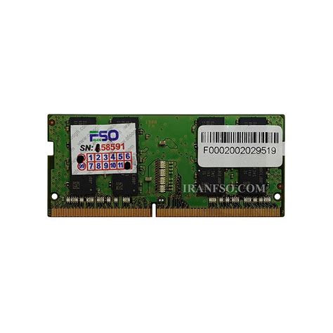 رم لپ تاپ 16 گیگ سامسونگ Ddr4 2666 Mhz 1 2v یک سال گارانتی کامپیوتر افق