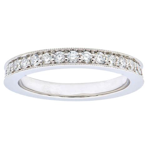Victorian Era Hallmarked Diamond Band At 1stdibs