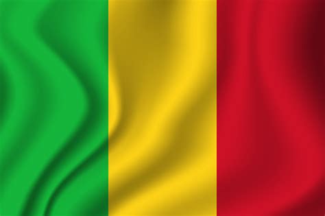 말리의 국기 공식 색상의 국가 상징 템플릿 아이콘입니다 추상 벡터 배경 International Match에 대한 스톡 벡터 아트 및 기타 이미지