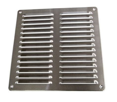 Lüftungsgitter Lg 3030 L Edelstahl V2a Zuluft Abluftgitter 300 X 300m
