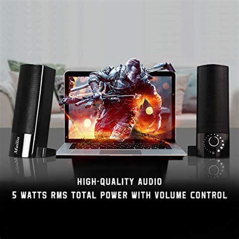 Computer Speakers For Desktop Usb Speakers For Pc Extenal Speakers For Laptop Usb Powered Wired