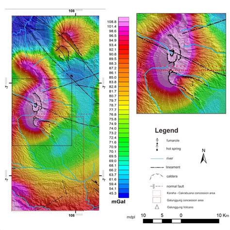 Regional Anomaly Map By Using Upward Continuation Filter Showing