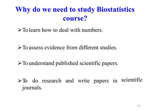 Lecture 1 Biostatistics Introducitonpptx