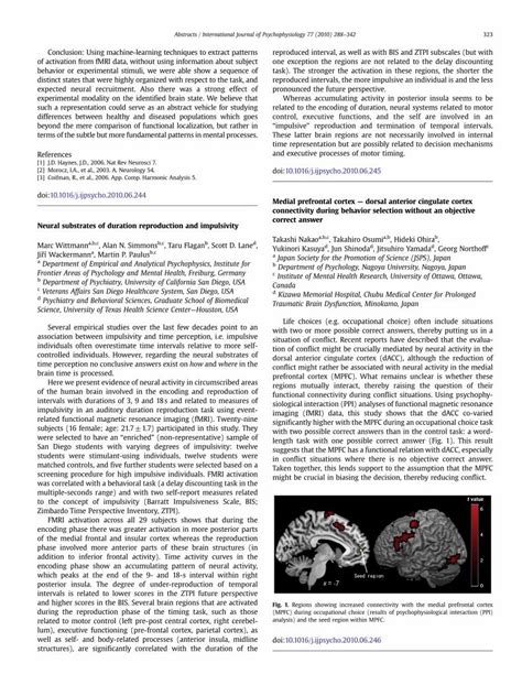 Pdf Medial Prefrontal Cortex — Dorsal Anterior Cingulate Cortex