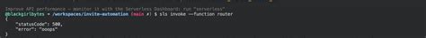 Receiving Error Response Of Oops Issue Probot Adapter Aws Lambda Serverless GitHub