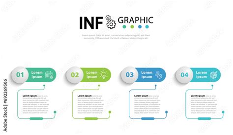 Vector Infographic Format With Steps Can Be Used For Process Diagrams Presentations Workflow