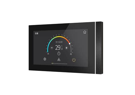 Knx 5 Inch Knx Touch Screen Panel Controller Gvs Smart Home Hotel Building Automation Smart