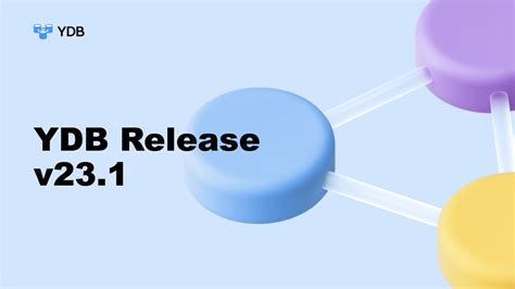 Краткий пересказ вебинара про релиз Ydb V231 Хабр