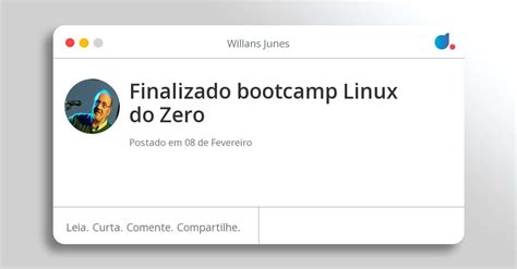 Finalizado Bootcamp Linux Do Zero