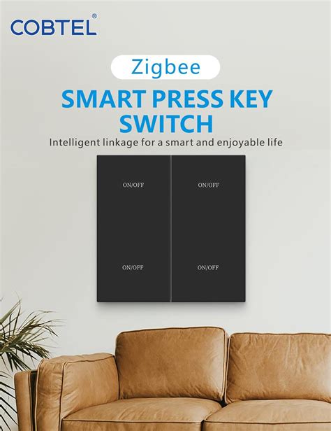 Zigbee Smart Press Key Switch Gang Enhance Your Home Intelligence Suppliers