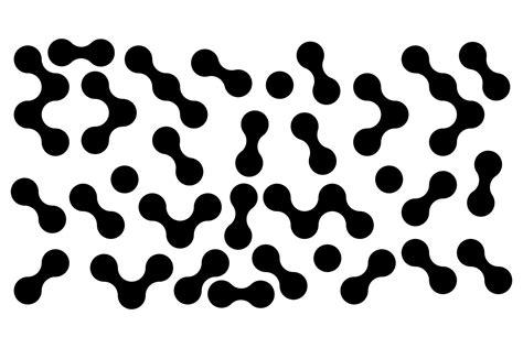 abstract point movement connected round blobs transition metaballs