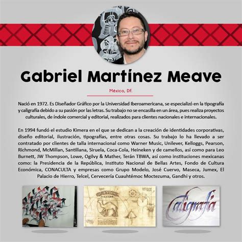 Gabriel Martí Disenos De Unas Tipografía