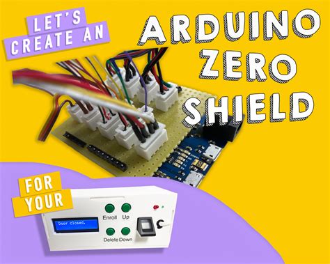 Arduino Zero Shield For Luos Biometric Security System 7 Steps