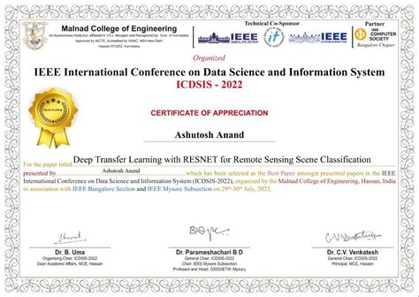 ashutosh anand on linkedin ieee internationalconference award best