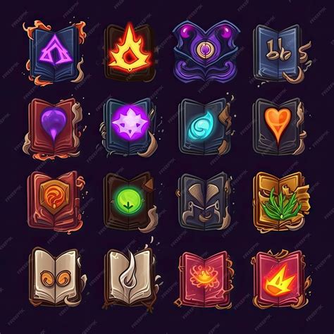 Premium Photo Wizard Magic Book Game Ai Generated Witchcraft Library Spell Paper Background