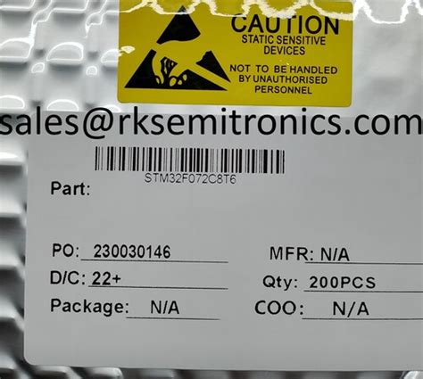 Stm32f072c8t6 Arm Microcontroller At Best Price In Noida Uttar Pradesh