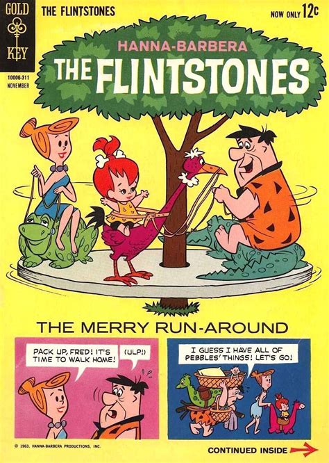 1963 Flintstones Comic Books Hanna Barbera