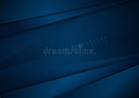Abstract Dark Blue Paper Background Triangles Shape Overlapping Layer With Space For Your Text