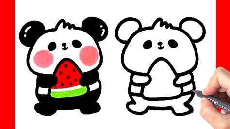 How To Draw A Panda 판다 그리기 3 네이버 Tv