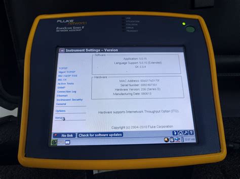 Refurbished Fluke Networks Etherscope Series Ii