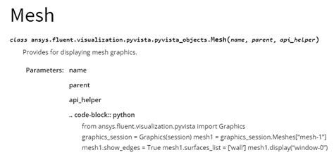 Sphinx Macros Visible In Published Doc Instead Of Rendered Code Issue Ansys Pyfluent