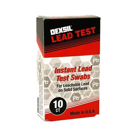Dexsil® Lead Test Sensitive Lead Detection Kit Box Of 10 Free