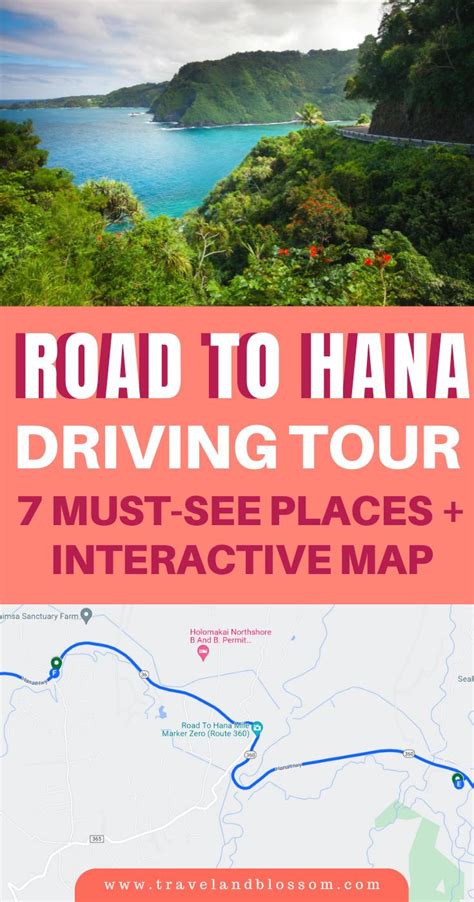 31 Best Road To Hana Stops Road To Hana Maui Map Ndehrz