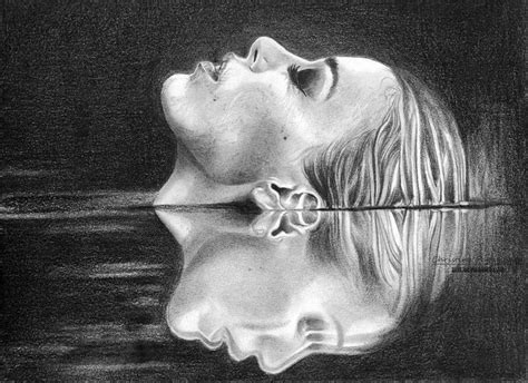 Free Of The Reflection By Xrls On Deviantart Reflection Drawing Ideas