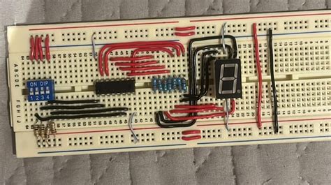 7 segment display not working r breadboard