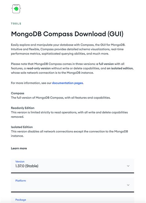 MongoDB Compass Download for M1 Mac