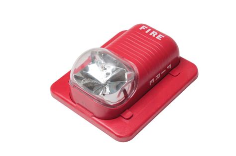 System Sensor S1215 Red Wall Mount Strobe