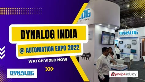 Dynalog Sees Great Opportunities In Indian Market Automation Expo 2022 Industry News Updates