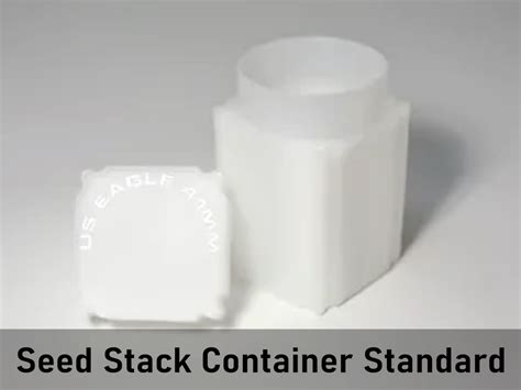 Seed Stack Container Standard 5 Pack Seed Stacks