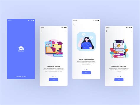 E Learning Onboarding Screen By Supriya Maurya On Dribbble