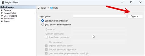 Creating A Sql Server Login For An Existing Domain User In Ssms